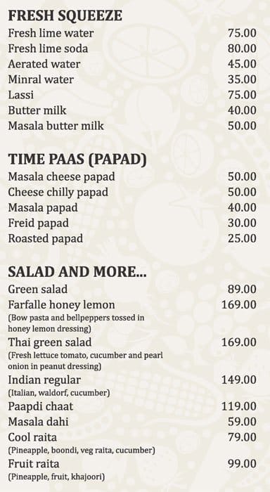 Olives Restaurant Menu, Menu for Olives Restaurant, Bodakdev, Ahmedabad ...