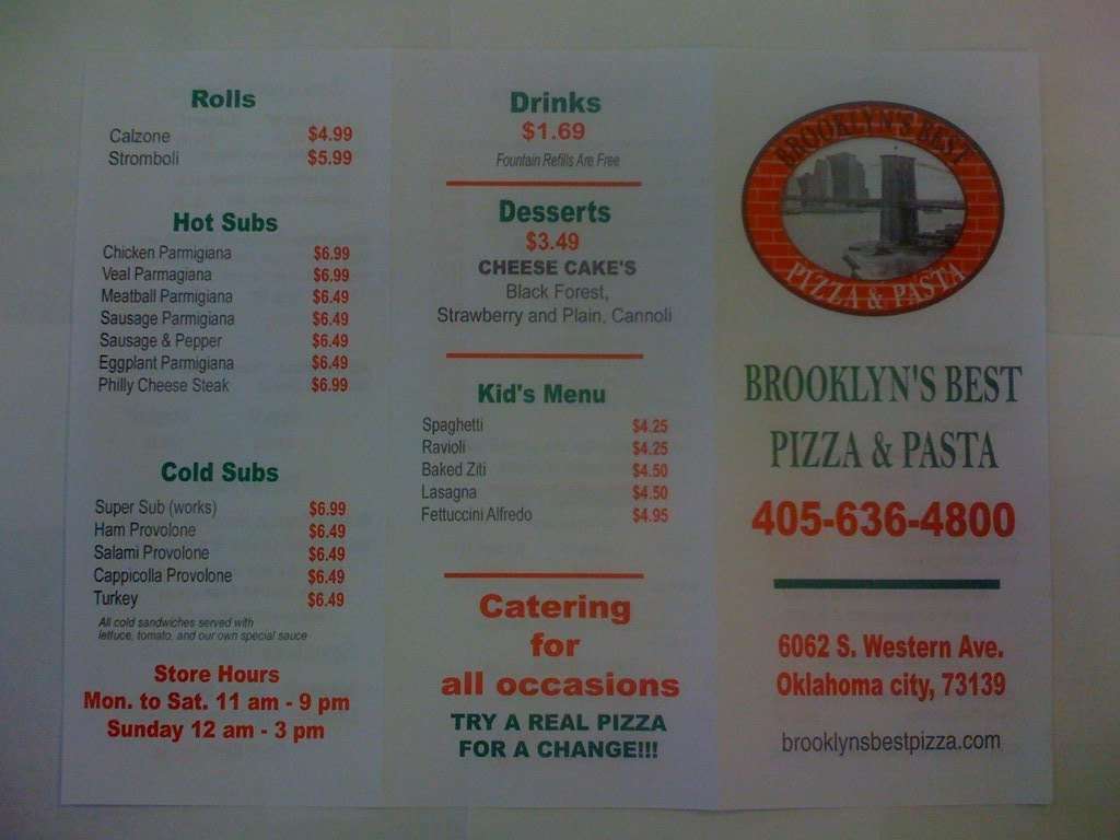 Brooklyn's Pizza Pasta Bar Guildford Photos at Kai Hartung blog