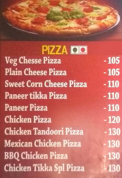 Menu at Burger Hub, Chennai, 54/1