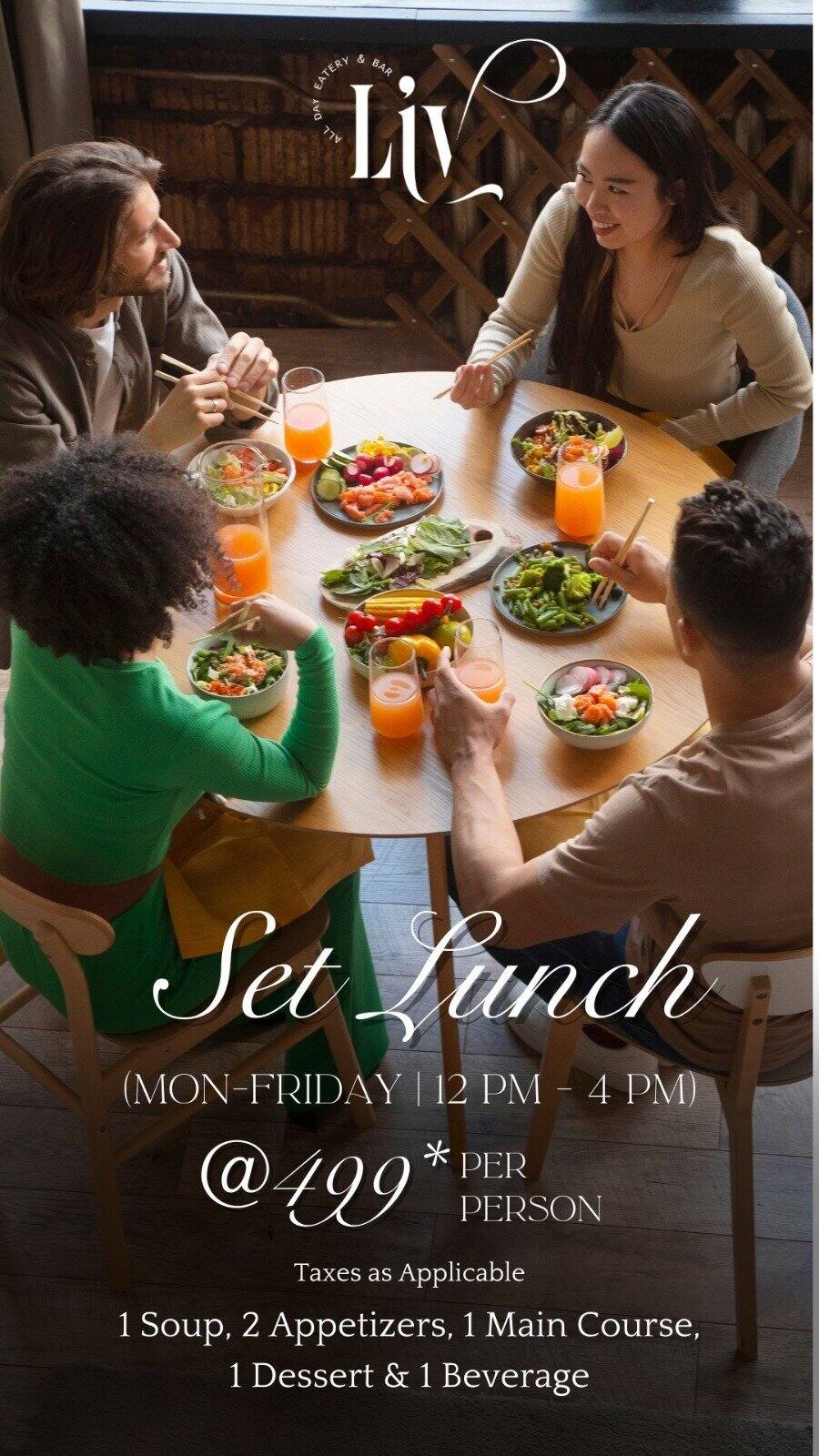 Menu of Liv Eatery & Bar, Wagle Estate, Thane West, Thane