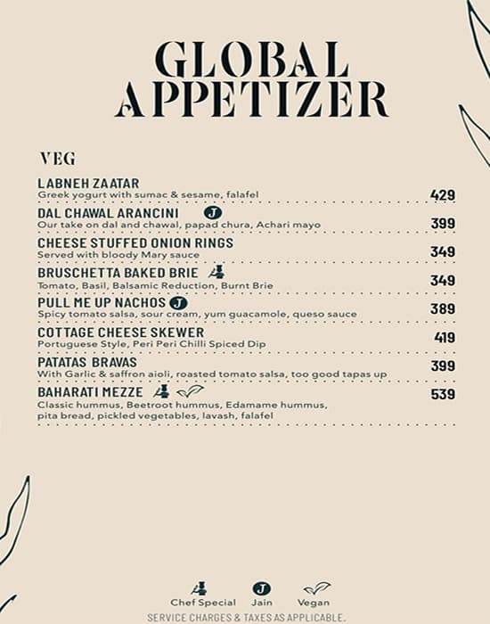 Menu of Liv Eatery & Bar, Wagle Estate, Thane West, Thane