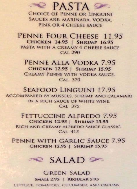 Menu at L'Violet Restaurant and Lounge, New York City, 535 E Tremont Avenue