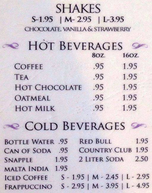 Menu at L'Violet Restaurant and Lounge, New York City, 535 E Tremont Avenue