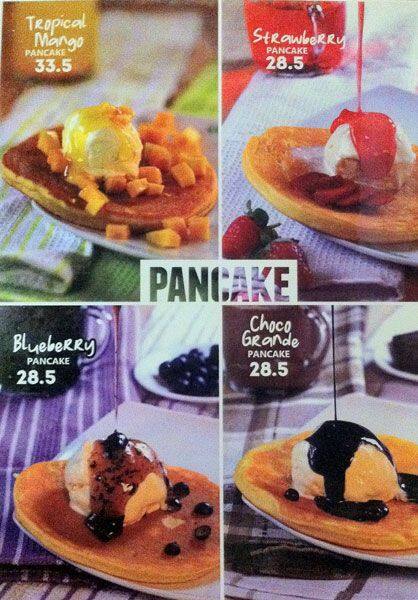 Carta del café Coffee Toffee, Yakarta, Sovereign Plaza