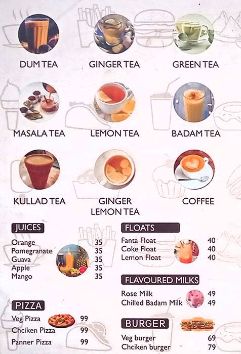 Menu at SIP GOSSIP, Hyderabad