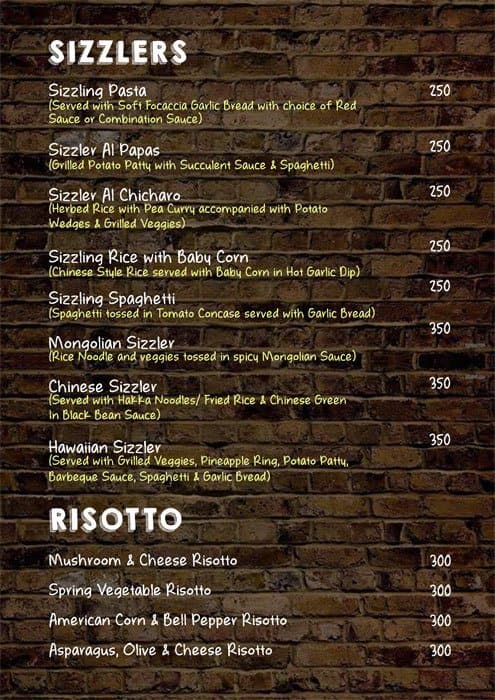 Menu at Stun the Sun Restaurant, Kolkata, 6