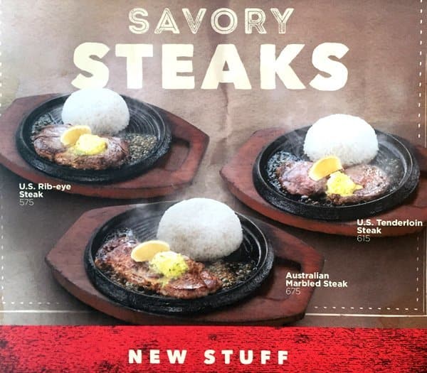 Sizzlin' Steak Menu, Menu for Sizzlin' Steak, Ortigas, Mandaluyong City ...