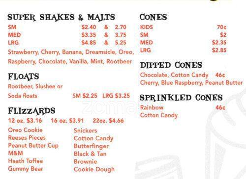 Menu at Southtown Hot Dogs fast food, Elmhurst, 103 E Vallette St