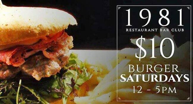 Menu at Nineteen Eighty One pub & bar, Auckland