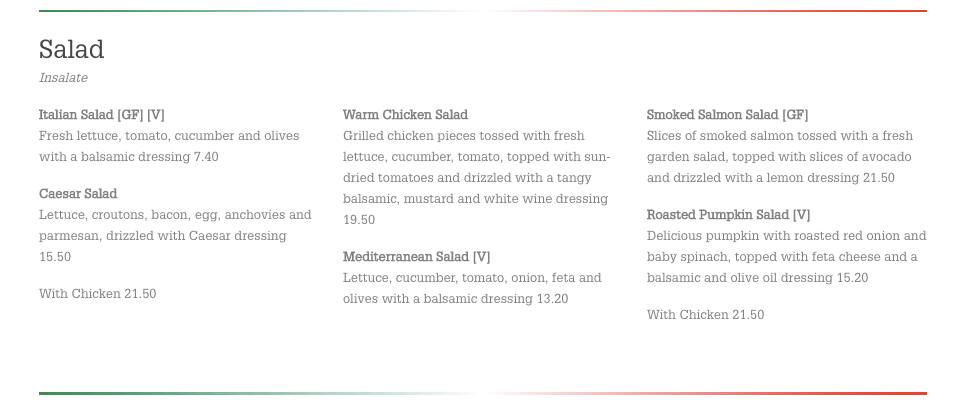 Menu at La Porchetta Albany pizzeria, Auckland, 4a Appian Way