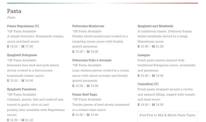 Menu at La Porchetta Albany pizzeria, Auckland, 4a Appian Way