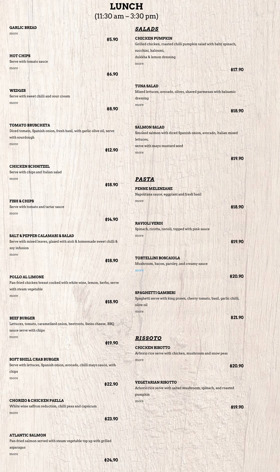 Menu at Olive Kitchen Cafe Breakfast Point, Breakfast Point, shop 5/20 ...