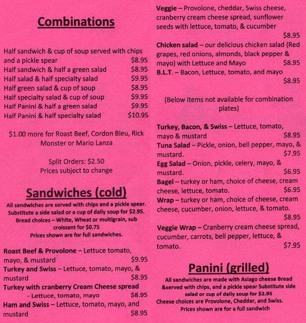 Menu at The French Hen restaurant, Lakewood, Steilacoom Blvd SW