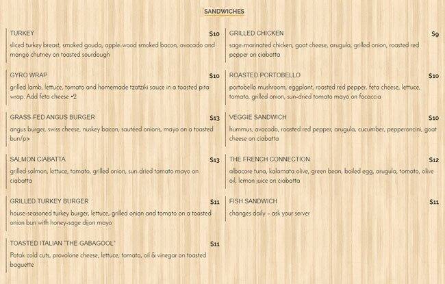 Menu at Apres Diem pub & bar, Atlanta, 931 Monroe Dr NE St C103