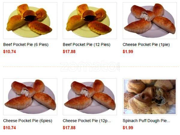 Menu at Jerusalem Bakery, Marietta, 585 Franklin Gtwy SE Ste 160