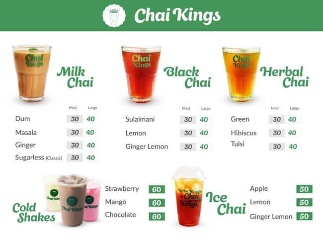 Chai Kings Menu, Menu for Chai Kings, Perungudi, Chennai - Zomato