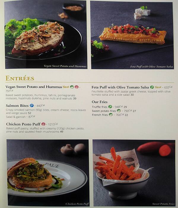 Menu at PAUL Bakery & Restaurant, Doha, 66 West Bay Lagoon Street