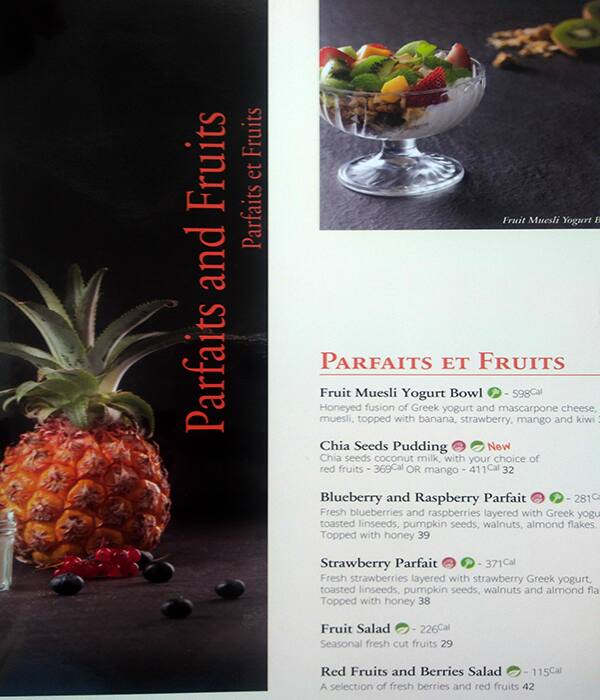 Menu at PAUL Bakery & Restaurant, Doha, 66 West Bay Lagoon Street