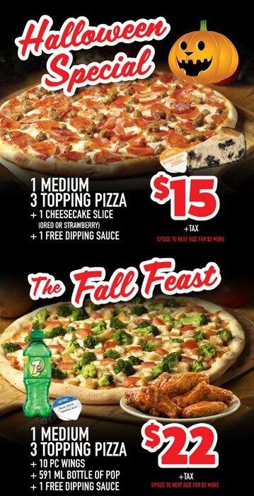 Menu at Pizza Depot pizzeria, Oakville, Westoak Trails Blvd