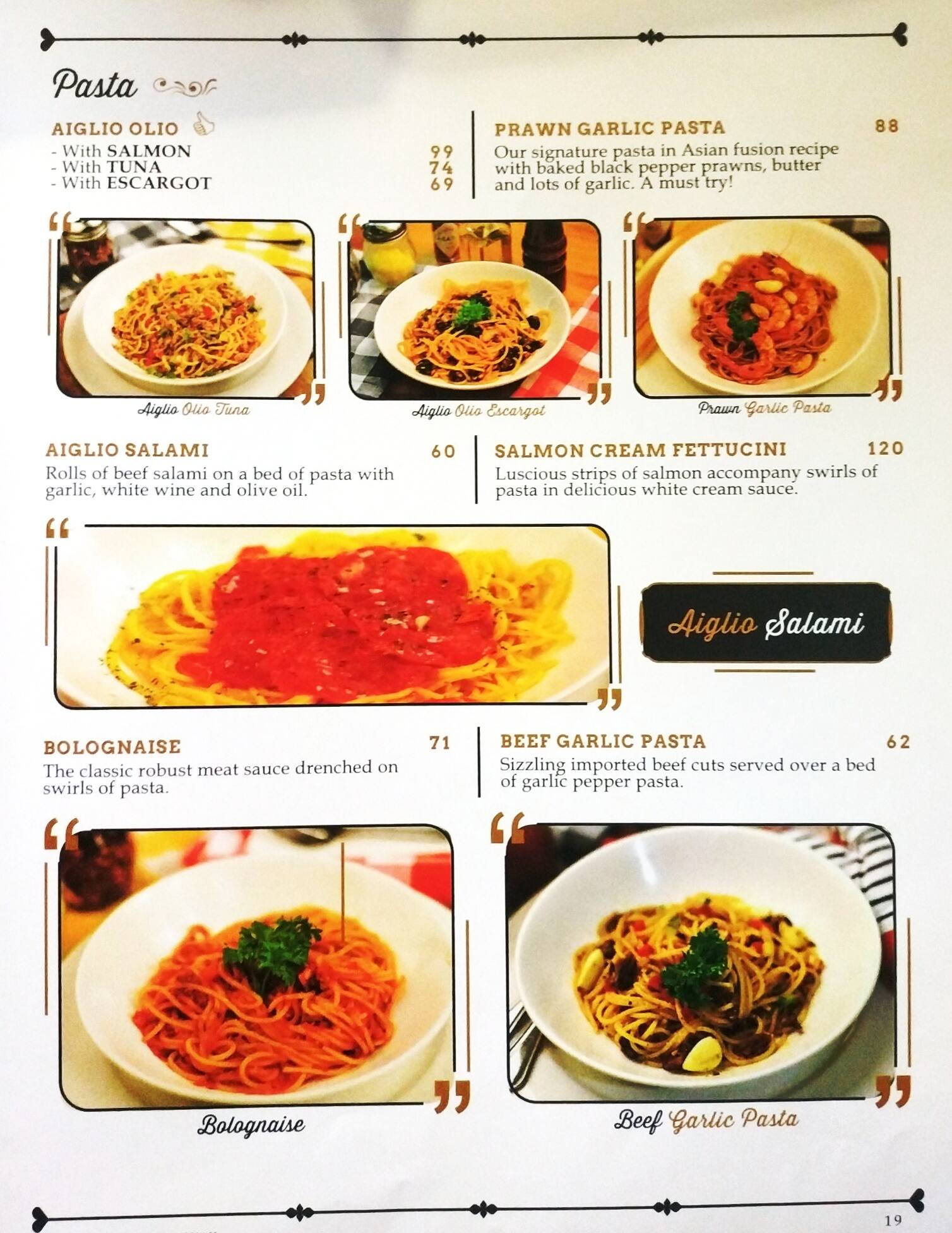 Menu at Coffee Club, North Jakarta, Jl. Asia Afrika No.19