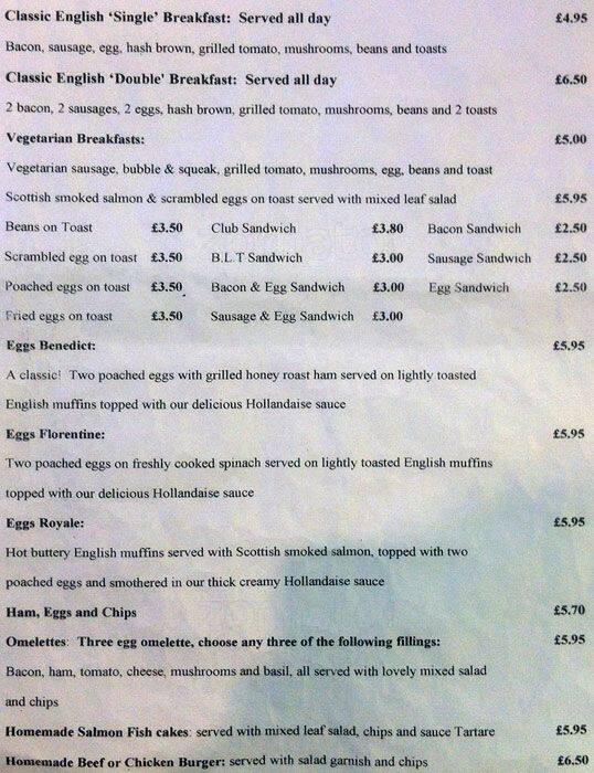 Menu at Pascal Bistro - French Restaurant, Sidcup