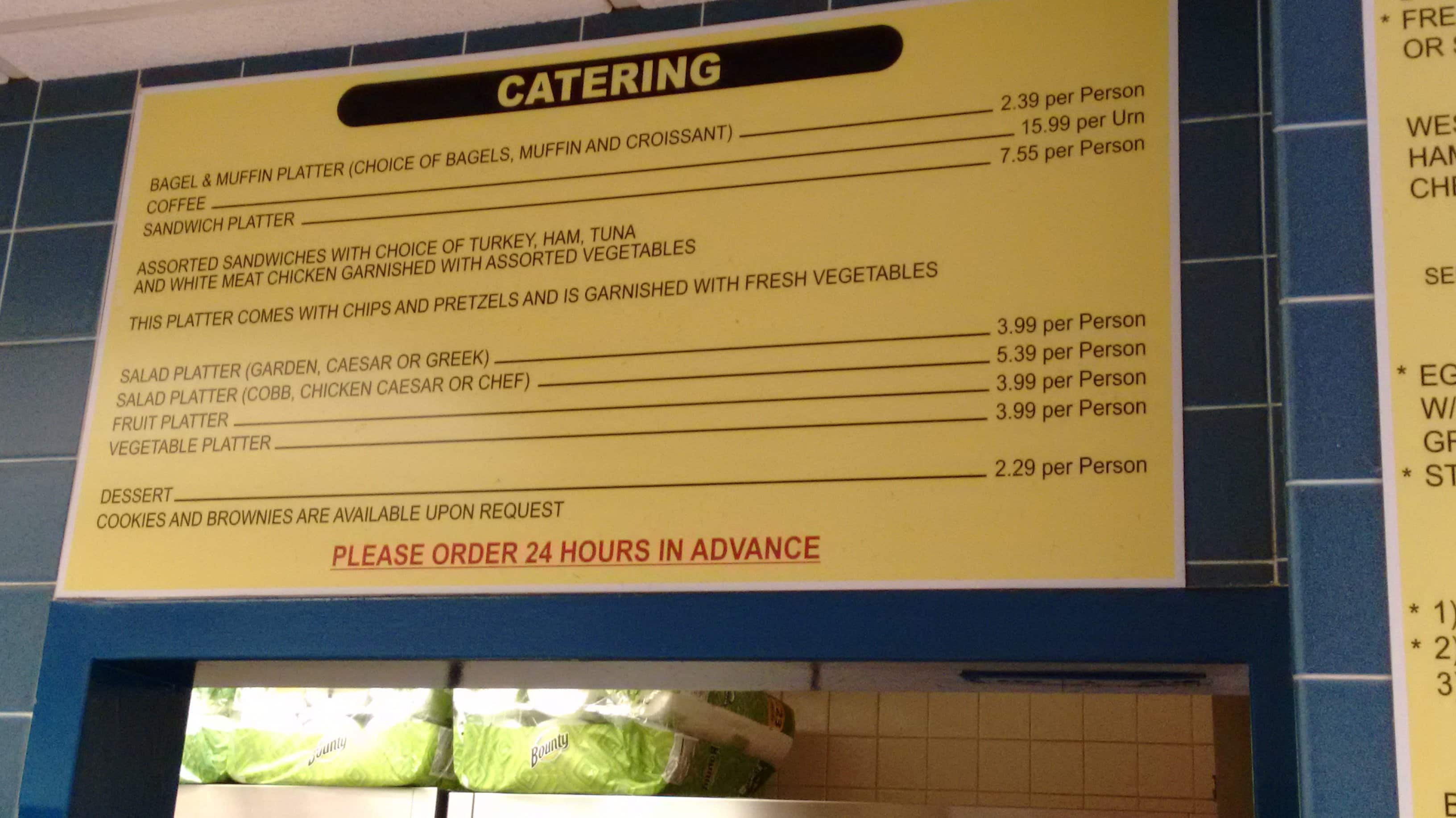 Carta de Cafe Right Angle, Fairfax