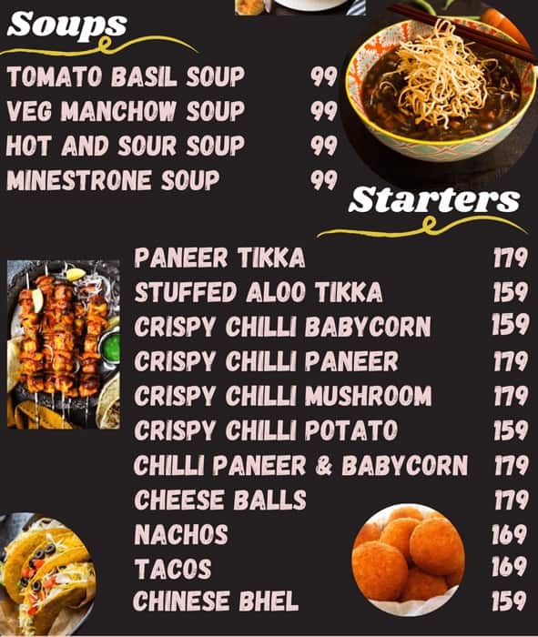 Menu of Happy Plates, Sector 3, Salt Lake, Kolkata