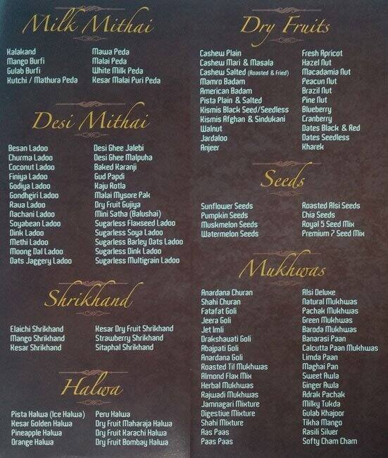 Jain Biscuit Centre Menu, Menu for Jain Biscuit Centre, Near Andheri ...