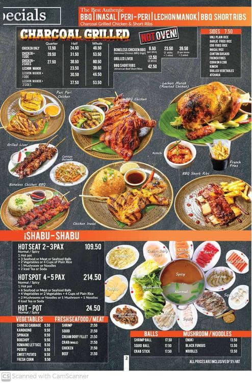 Menu of Icook, Al Nahda, Sharjah