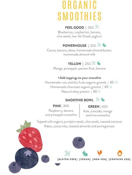 Menu at Kitchen Garden By Suzette, Mumbai, Lobby