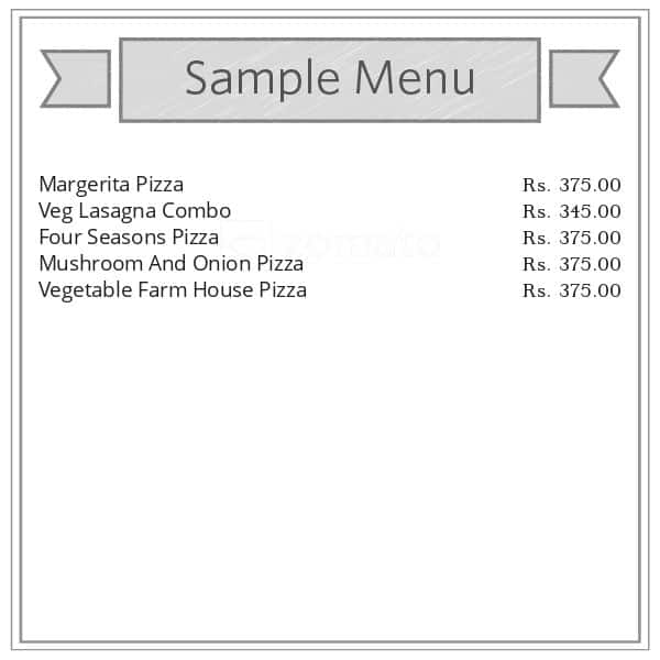Menu of Trattoria by Toscano, Koregaon Park, Pune