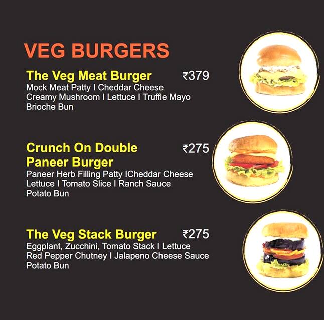 Menu of Burger 2 Go, Malad West, Mumbai