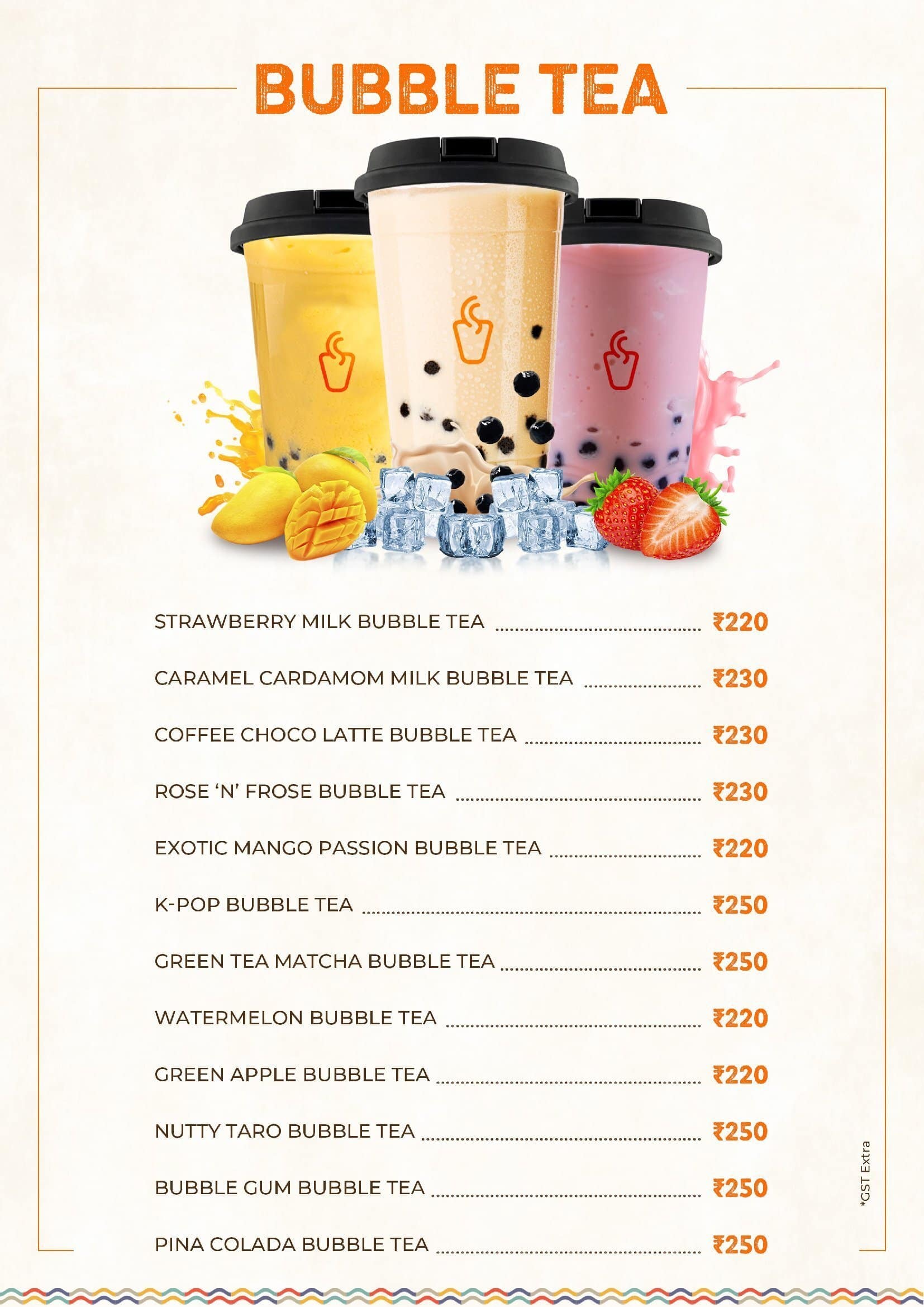 Lulu Bubble Tea Menu Online | emergencydentistry.com