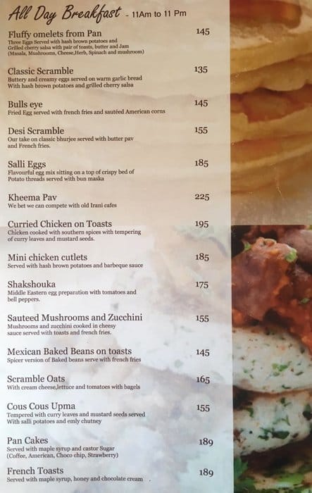 Menu at By The Tree Cafe, Pune, Salunke Vihar Rd