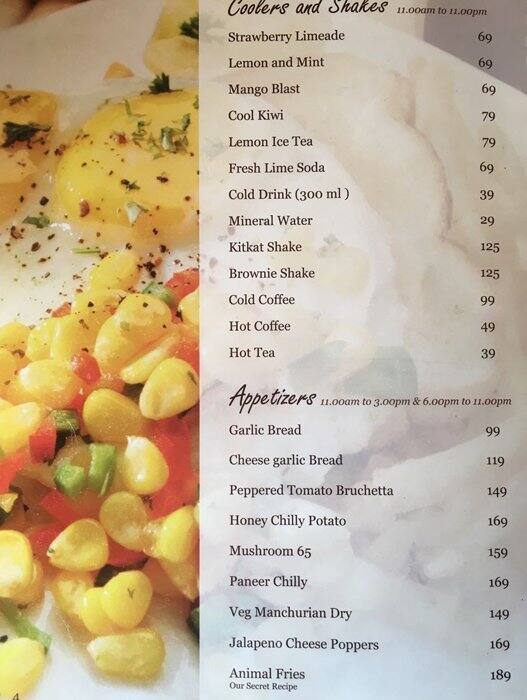 Menu at By The Tree Cafe, Pune, Salunke Vihar Rd