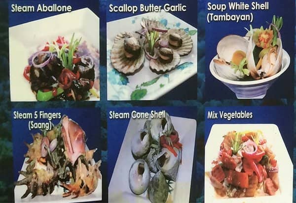 Menu at Topie And Dina Floating Restaurant, Lapu-Lapu City
