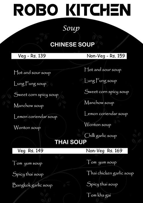 Robo Kitchen Menu, Menu de Robo Kitchen, Jubilee Hills, Hyderabad - Zomato