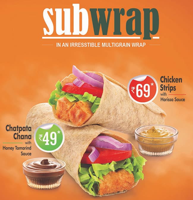 Subway Menu, Menu for Subway, Prince Anwar Shah Road, Kolkata - Zomato