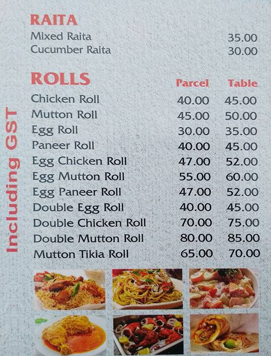 Shimla Biryani Menu, Menu for Shimla Biryani, Topsia, Kolkata - Zomato