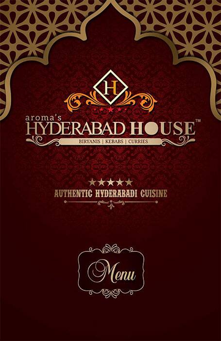 Menu of Aroma's Hyderabad House, Nagawara, Bangalore