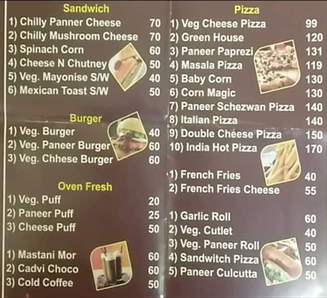 Menu at Cake Point, Thane, Glacia Tower