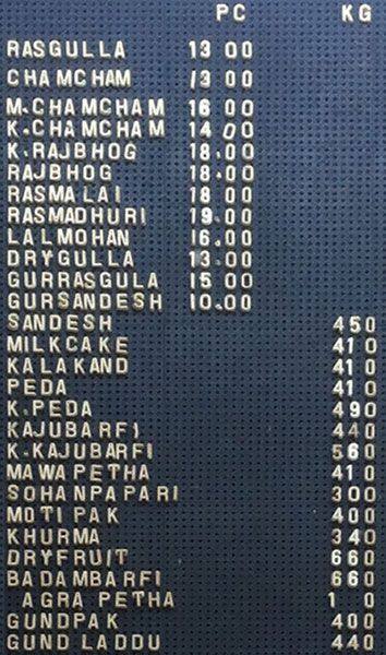 Bhartiya Jalpan Menu, Menu for Bhartiya Jalpan, Fancy Bazaar, Guwahati ...