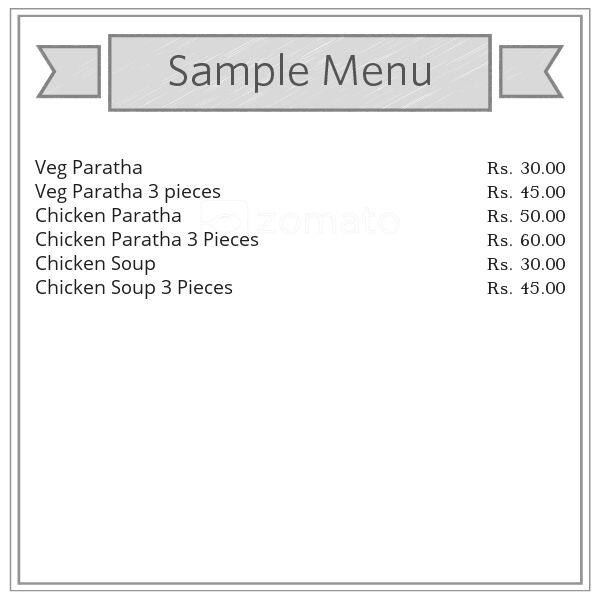 Menu at Nagini Parota Centre & meals & curry point, Secunderabad, H.No ...
