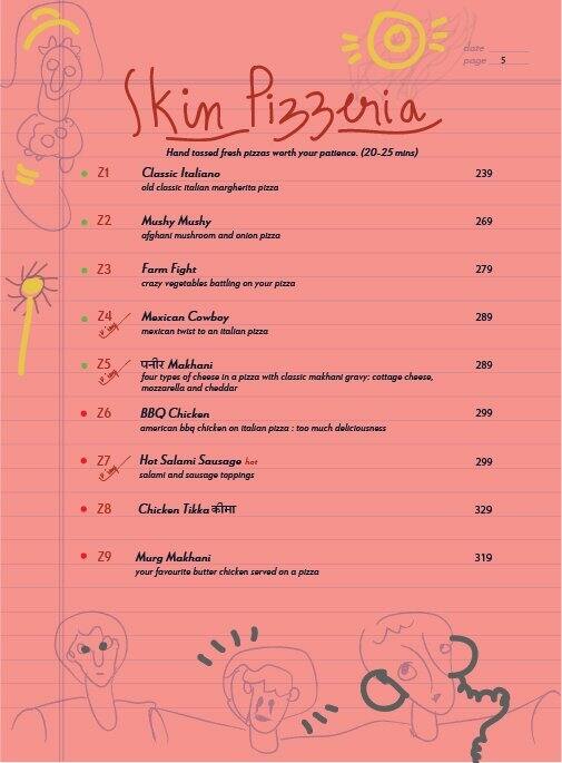 Menu at Echoes, Bengaluru, 44 4th B Cross Road