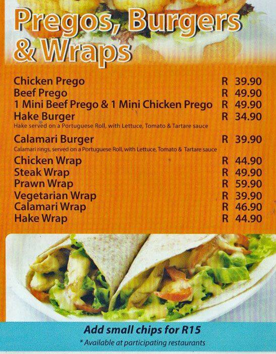 Menu at Adega restaurant, Midrand, Magwa Cres