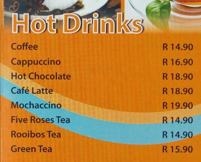 Menu at Adega restaurant, Midrand, Magwa Cres