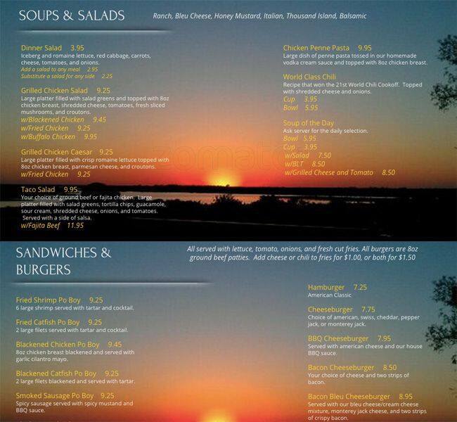 Menu at Stan's Lakeview Draft House pub & bar, The Colony