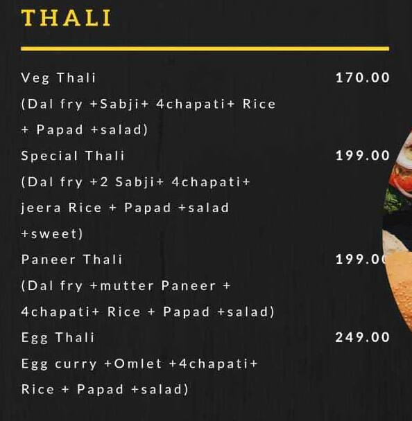 Menu of Raghav Kitchen, Chakala, Mumbai
