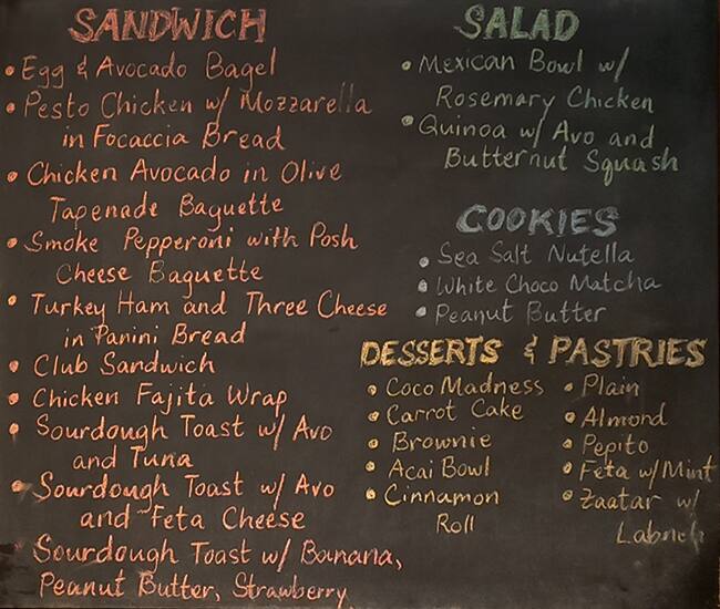 Menu of Palma Cafe, Nad Al Sheba, Dubai