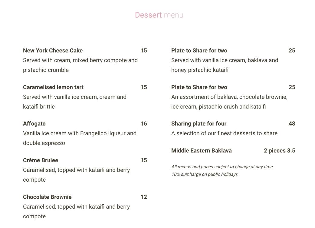 Menu at The Local Shed Cafe, Rouse Hill